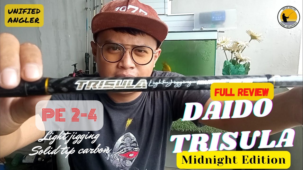 TRISULA MIDNIGHT EDITION ‼️‼️ Joran light jigging terbaru andalan dari ...