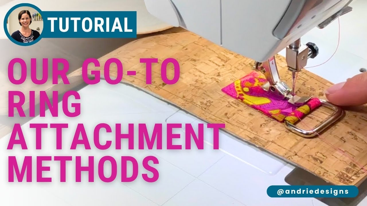 Install & Attach Rectangular Rings on Bags | Easy Pro Sewing Tutorial ...