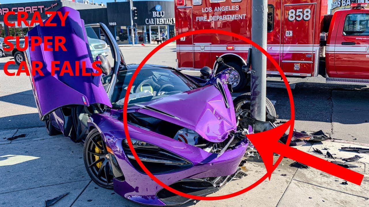 Crazy Supercar Drivers - Insane Supercar Fails Compilation 2020! - YouTube