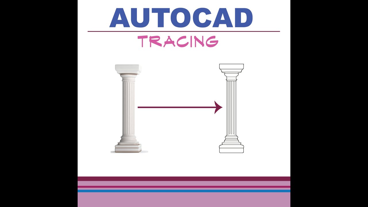 Tracing Images in AutoCAD - YouTube