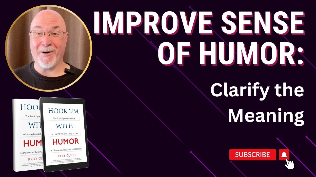 Improve your sense of humor and be funnier. Part 3 - YouTube