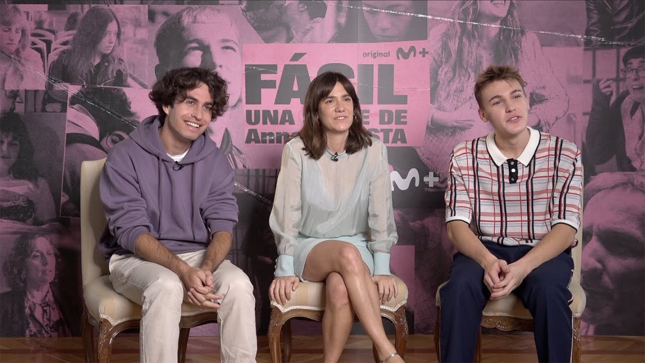 Entrevista con Eloi Costa, Bruna Cusí y Martí Cordero por "Fácil" - YouTube