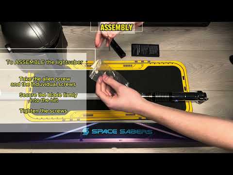 TXQ Base Lit Lightsaber Tutorial - YouTube