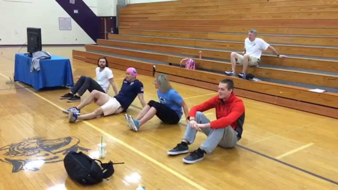 Back to Breast Crossover Turn Drill On Land - YouTube