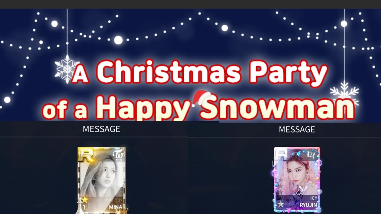 Superstar JYP: Limited Themes From Christmas and New Year Event. 🎉 ...