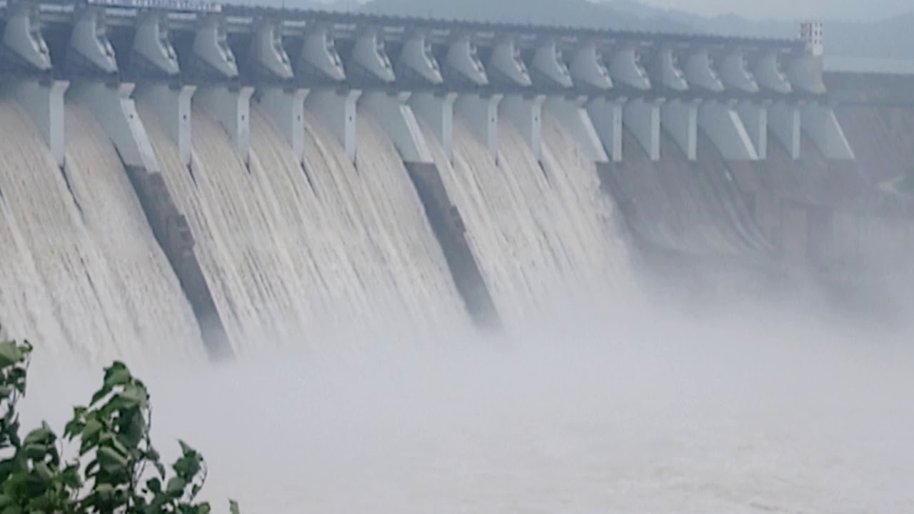 Beautiful Dam with full of water 7 - YouTube