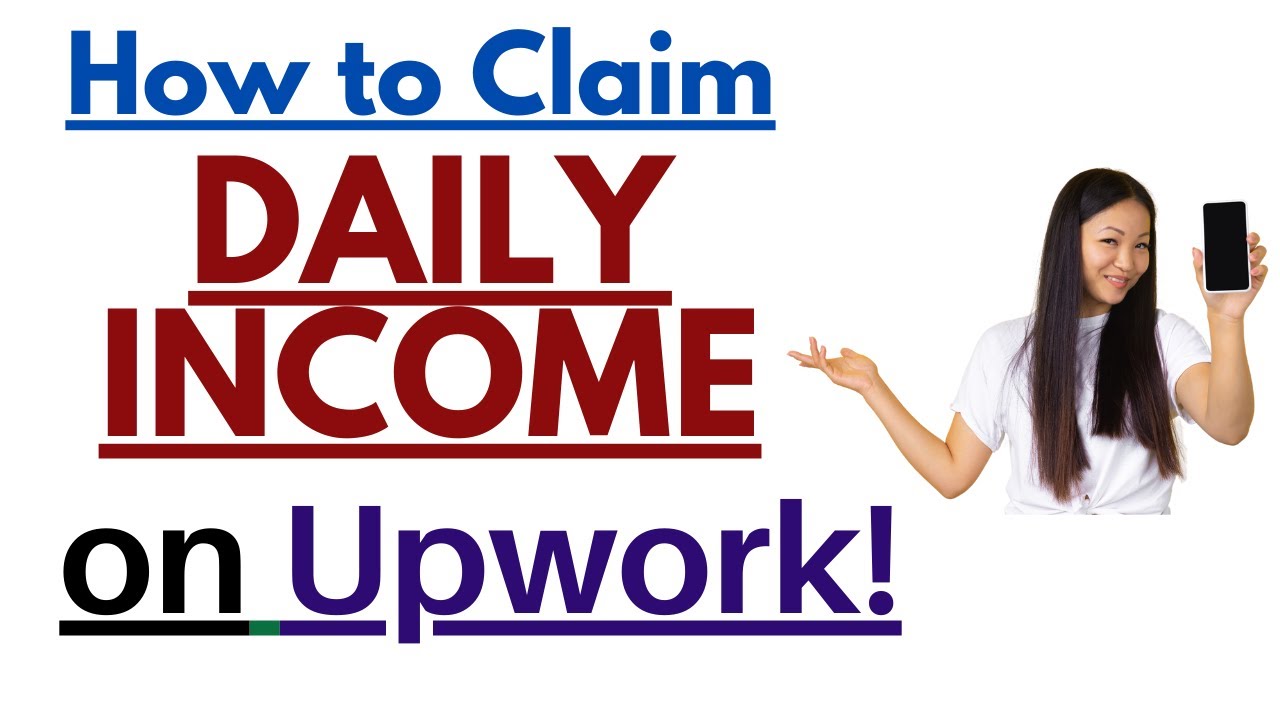How to Claim your Daily Income on Upwork #makemoneydaily - YouTube