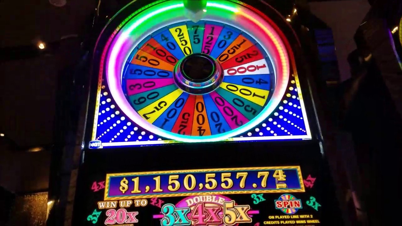 Wheel Of Fortune Double Times Pay Slot Machine - 2 wheel spins pays ...