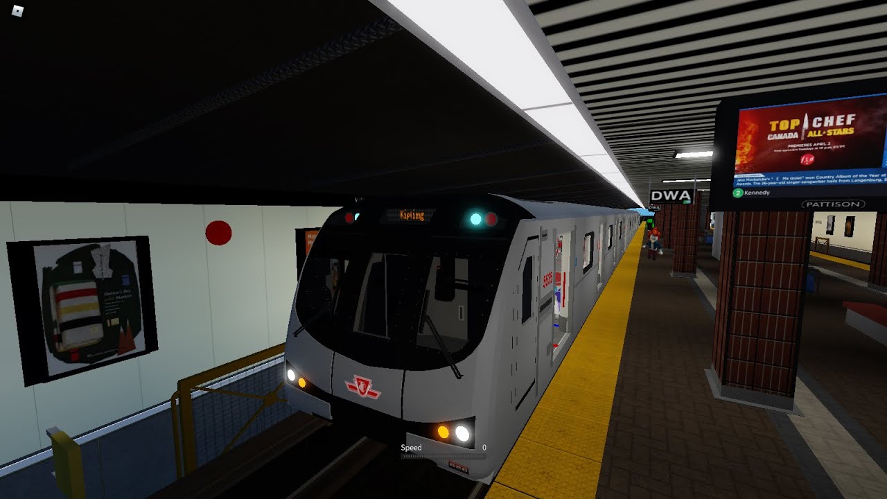 Toronto Transit Commission ROBLOX | Bombardier Toronto Rocket Line 2 ...