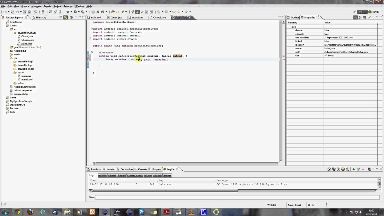 Java-Tutorial: Apps für Android schreiben - Teil 3 - YouTube