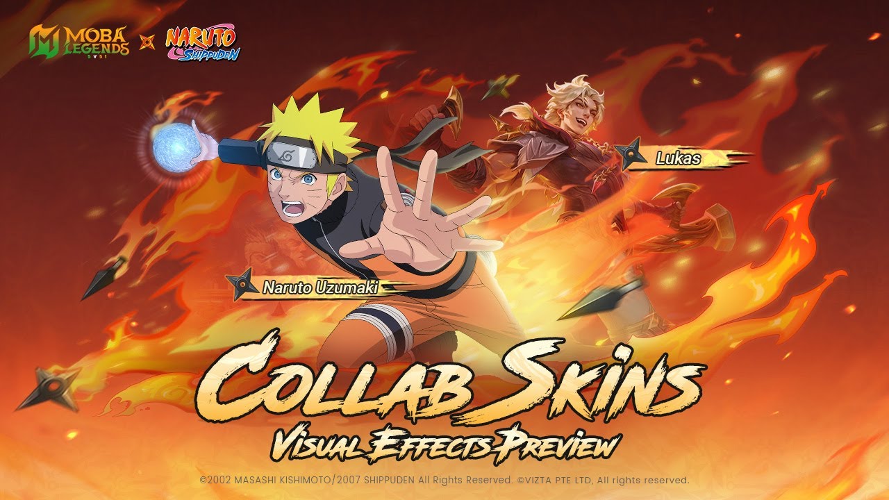 Naruto Uzumaki Collab Skin Showcase 🍥🔥 - YouTube