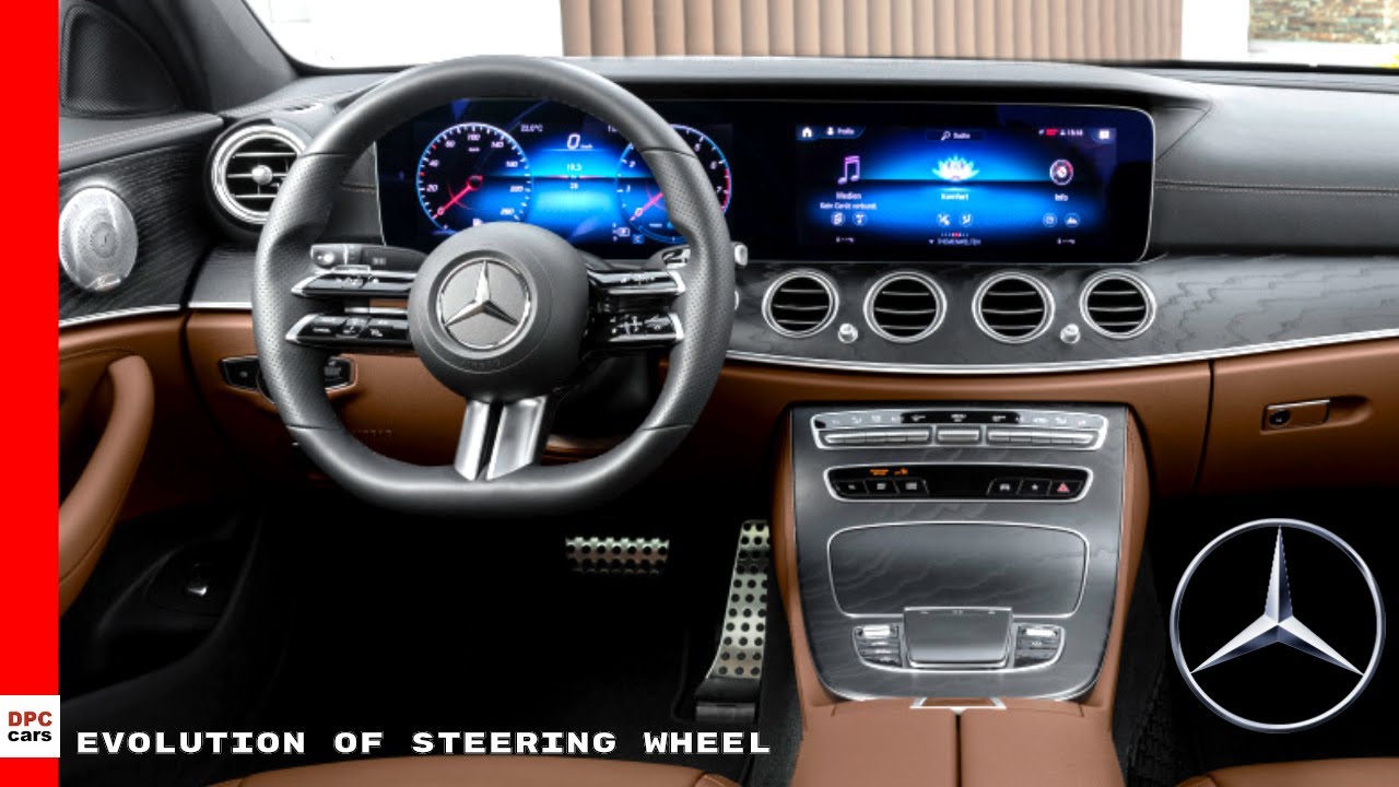 Evolution Of The Mercedes Benz Steering Wheel - YouTube