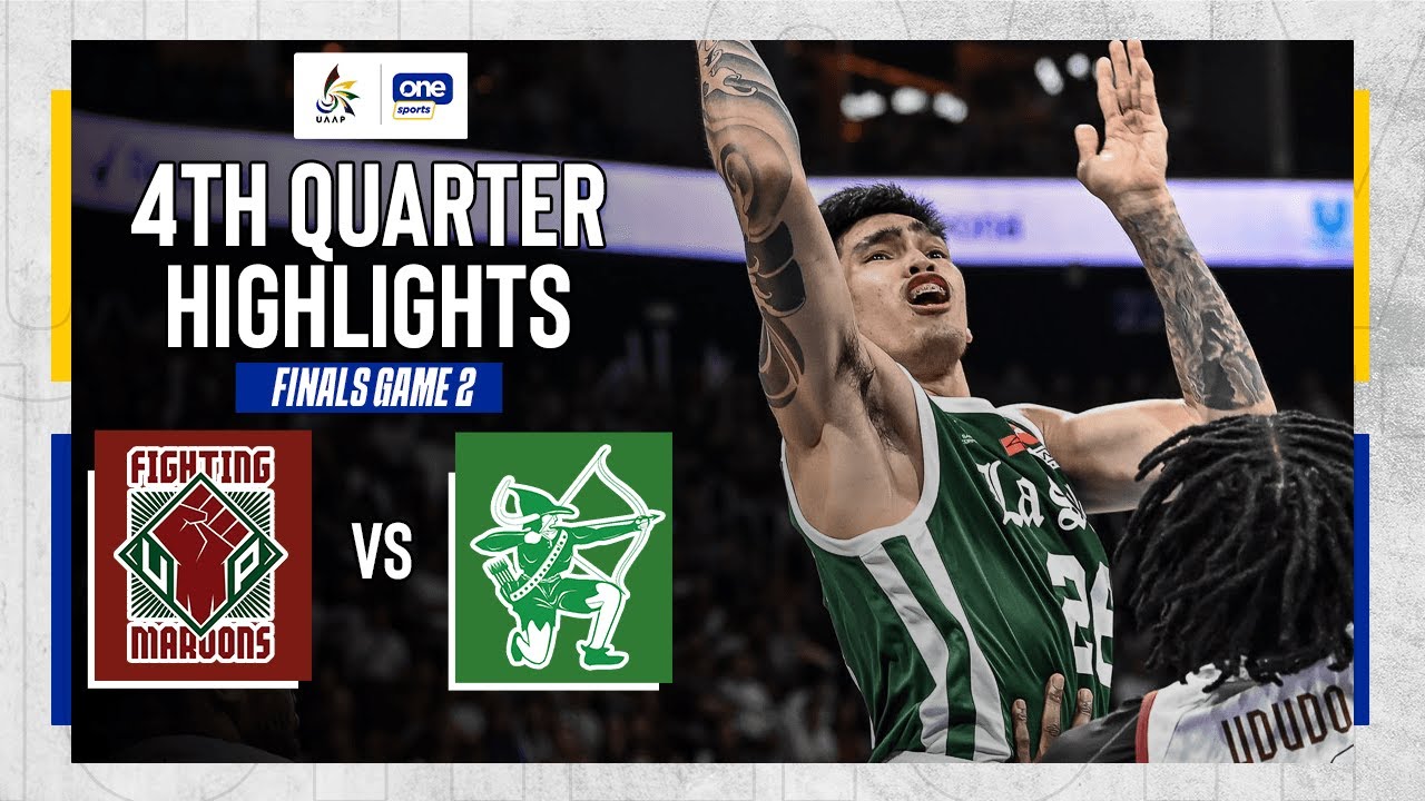UP vs. DLSU | 4TH QUARTER GAME HIGHLIGHTS | UAAP SEASON 87 MEN’S ...