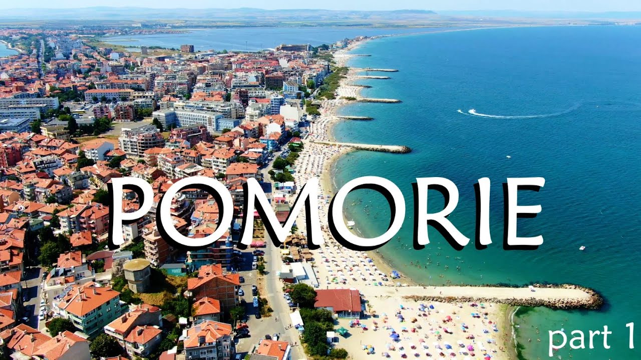 Pomorie pt.1 - Flying over the old town of this Black Sea gem with a ...