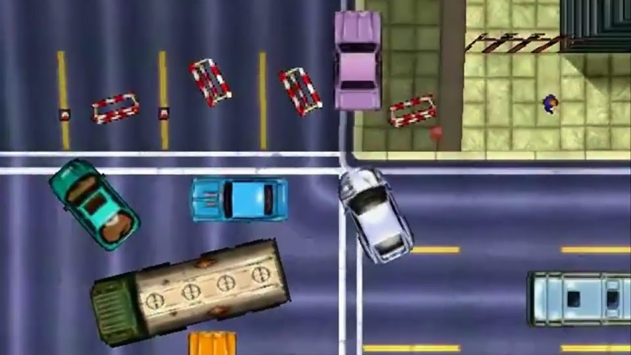 Grand Theft Auto 1, PC, Area 1 - Liberty City - Level 1. Part 4 - YouTube