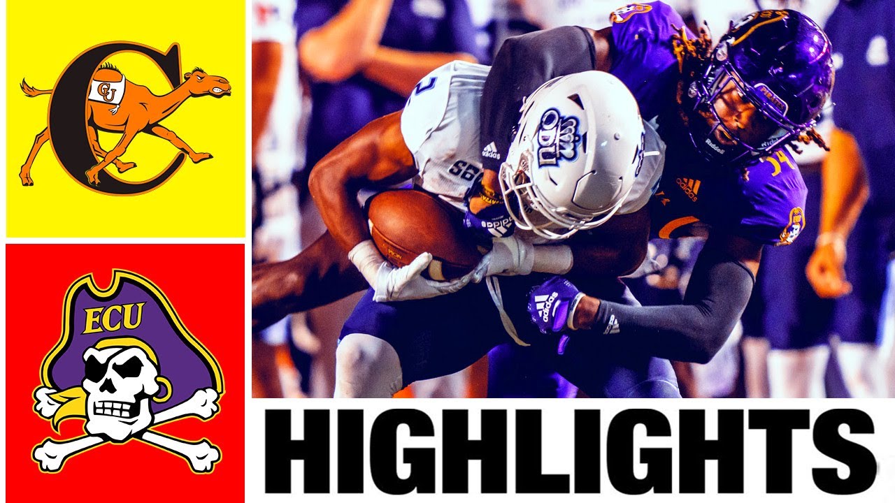 Campbell vs East Carolina Highlights | College Football Week 3 | 2022 ...