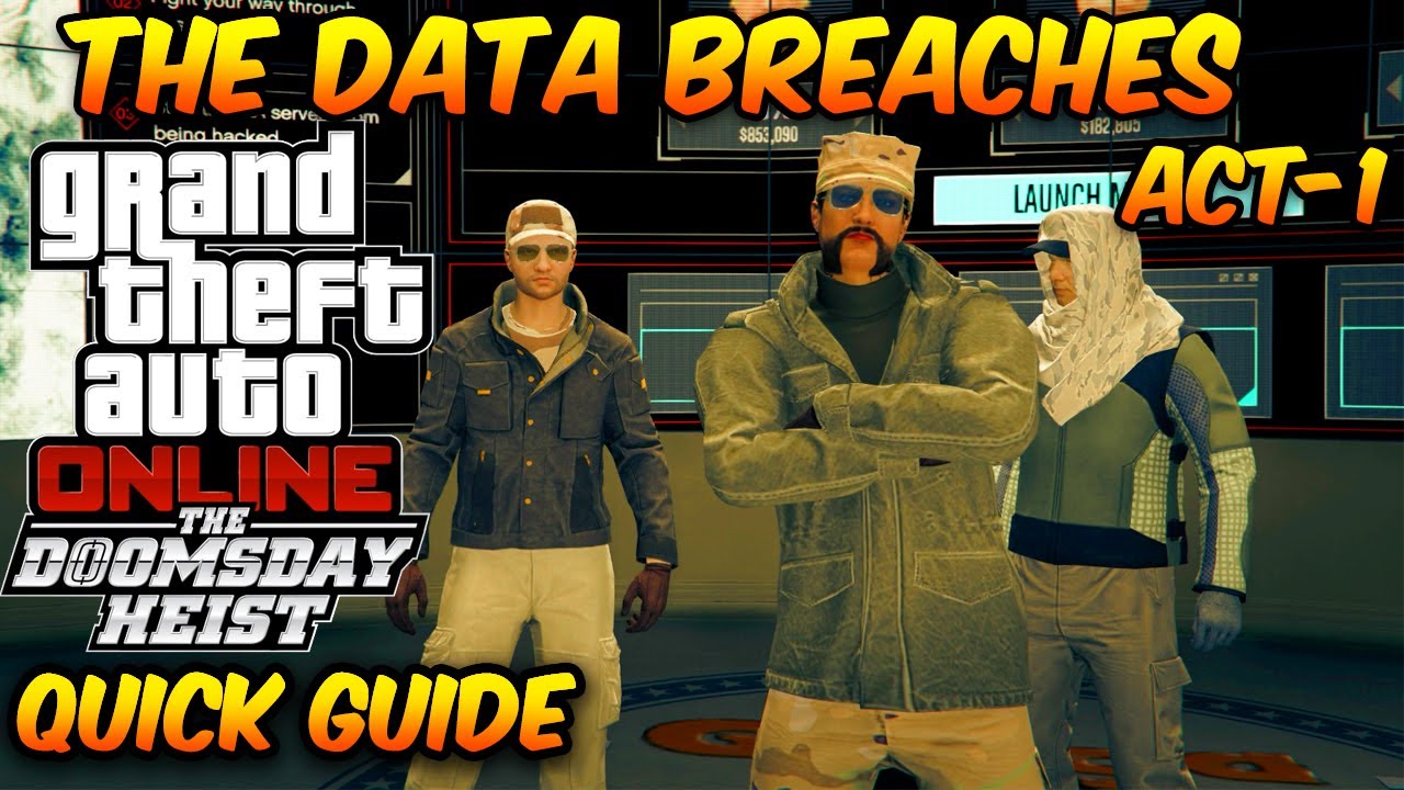 DoomsDay Act 1 Guide | Setup/prep and Finale | Doomsday Heist - YouTube