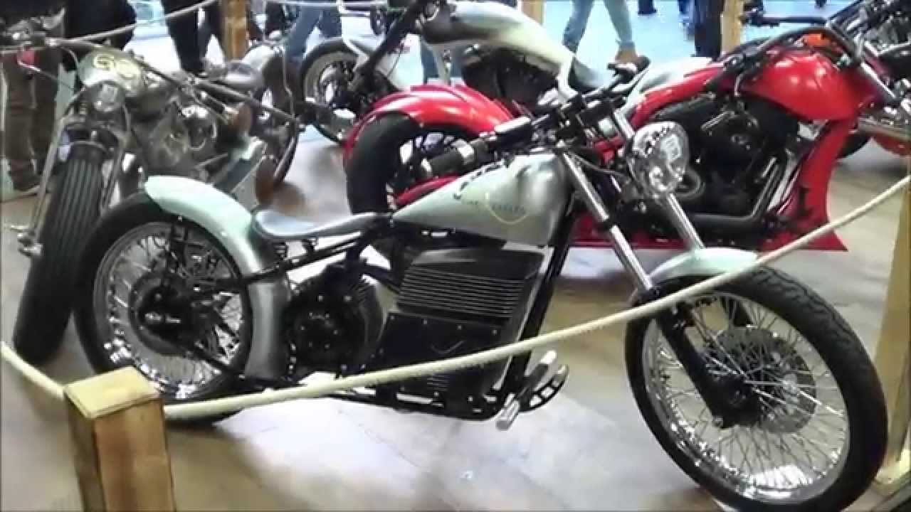 SineCycles: The electric chopper at the Swiss-Custom Bikeshow '15 ...