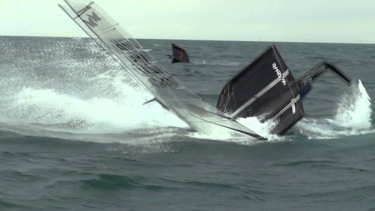 Moth Hydrofoil Sailboat