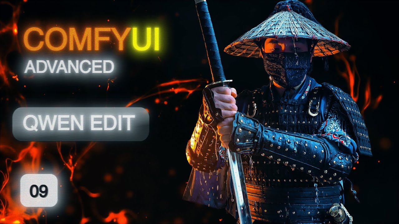 Comfyui Advanced Tutorial 09 - Qwen Edit - YouTube