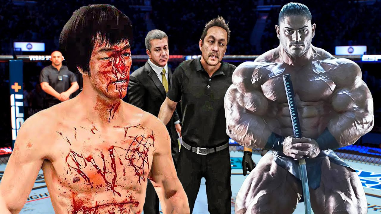 PS5 Bruce Lee vs. Muscle Samurai (EA Sports UFC 4) - YouTube