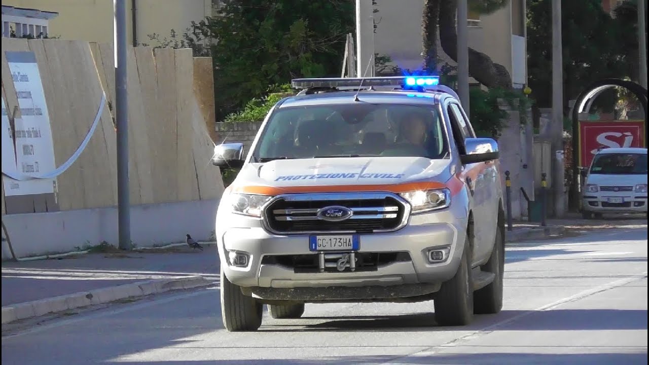 AIB Ford Ranger Croce Blu Sabina in Emergenza / Italian Civil ...