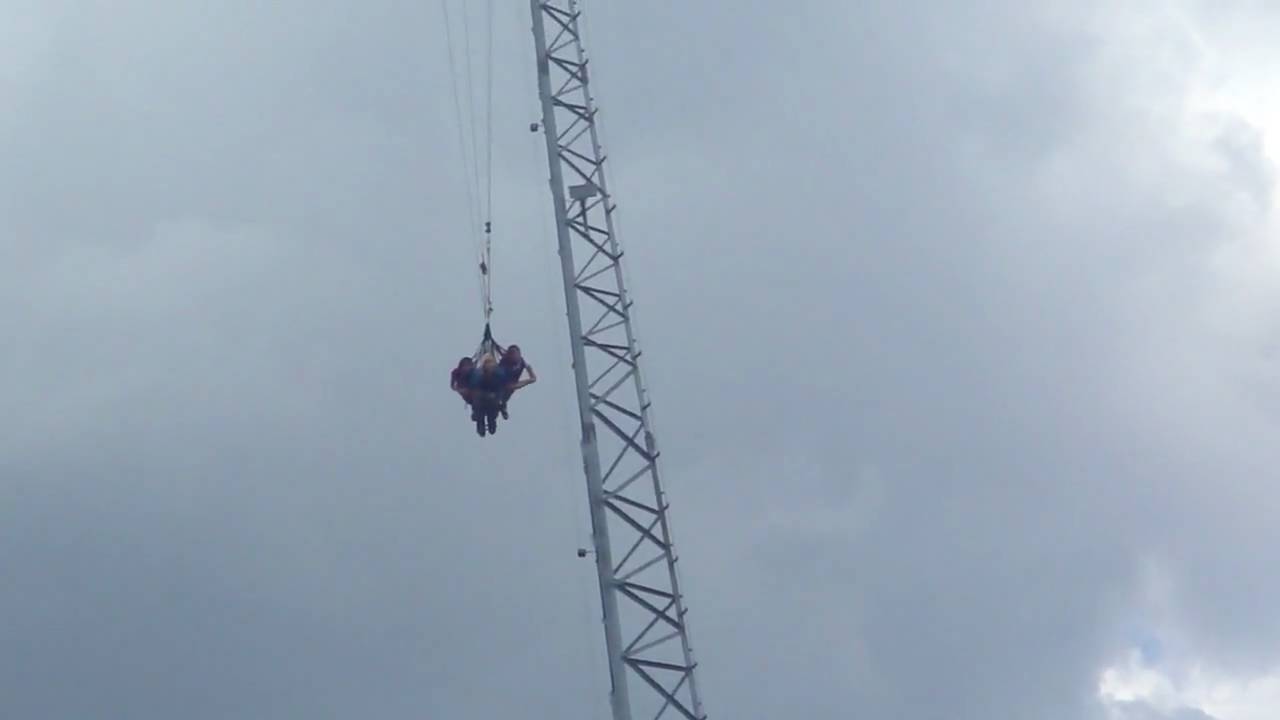 Wonderland, Skyflyer ride. - YouTube