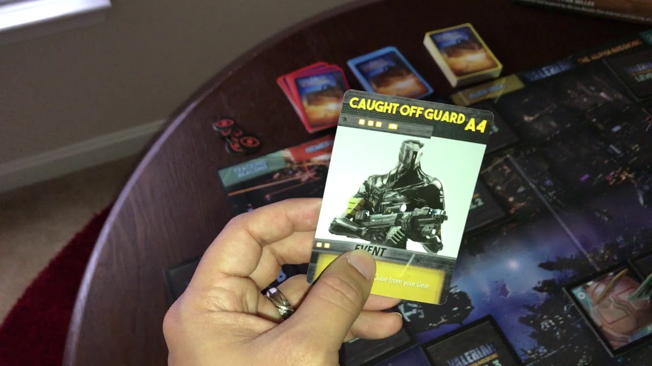 Valerian: The Alpha Missions board game runthrough - YouTube