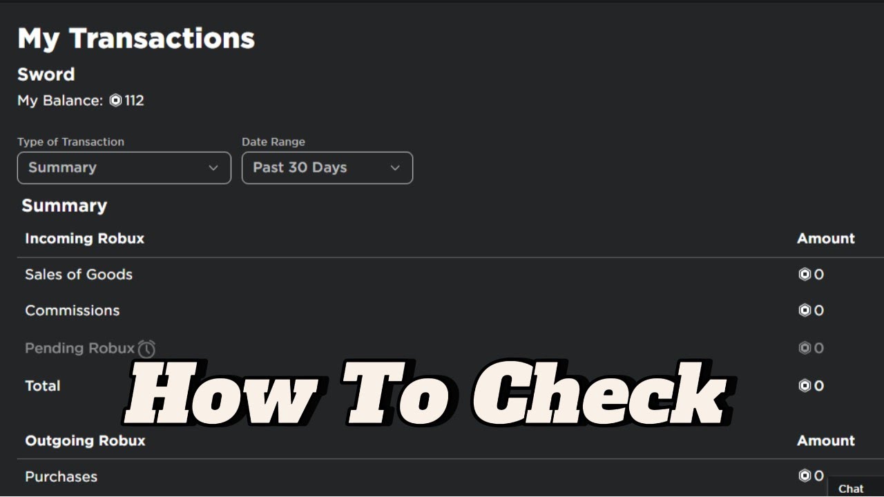 Ultimate Guide: How To Check Your Robux Transactions in Roblox (2024 ...