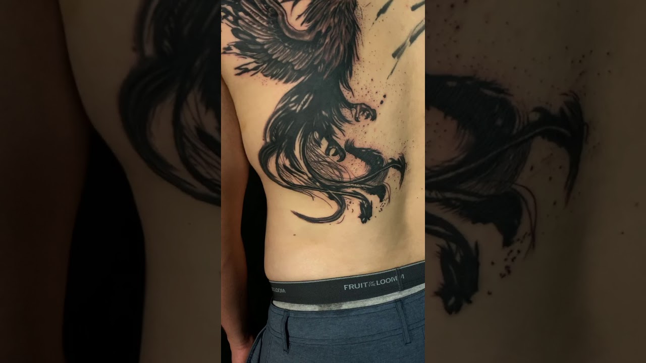 Rising Phoenix Tattoo - YouTube