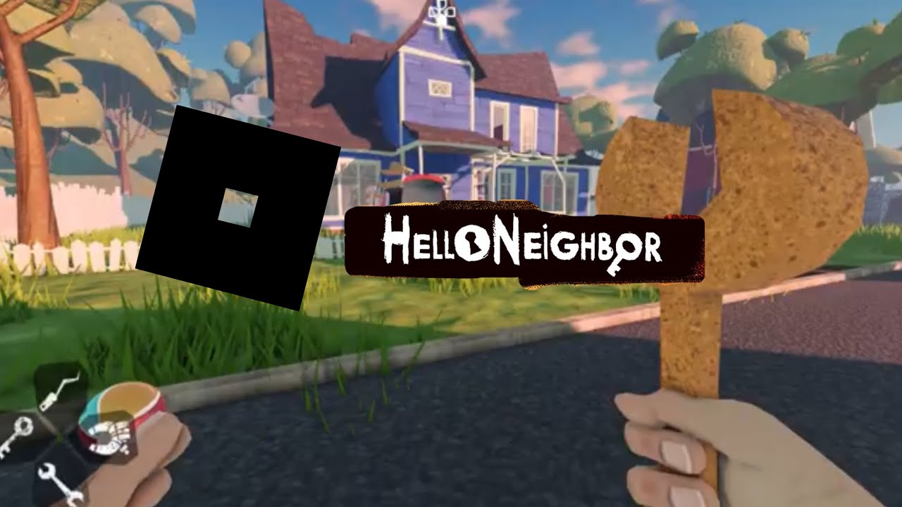 Roblox hello neighbor - YouTube