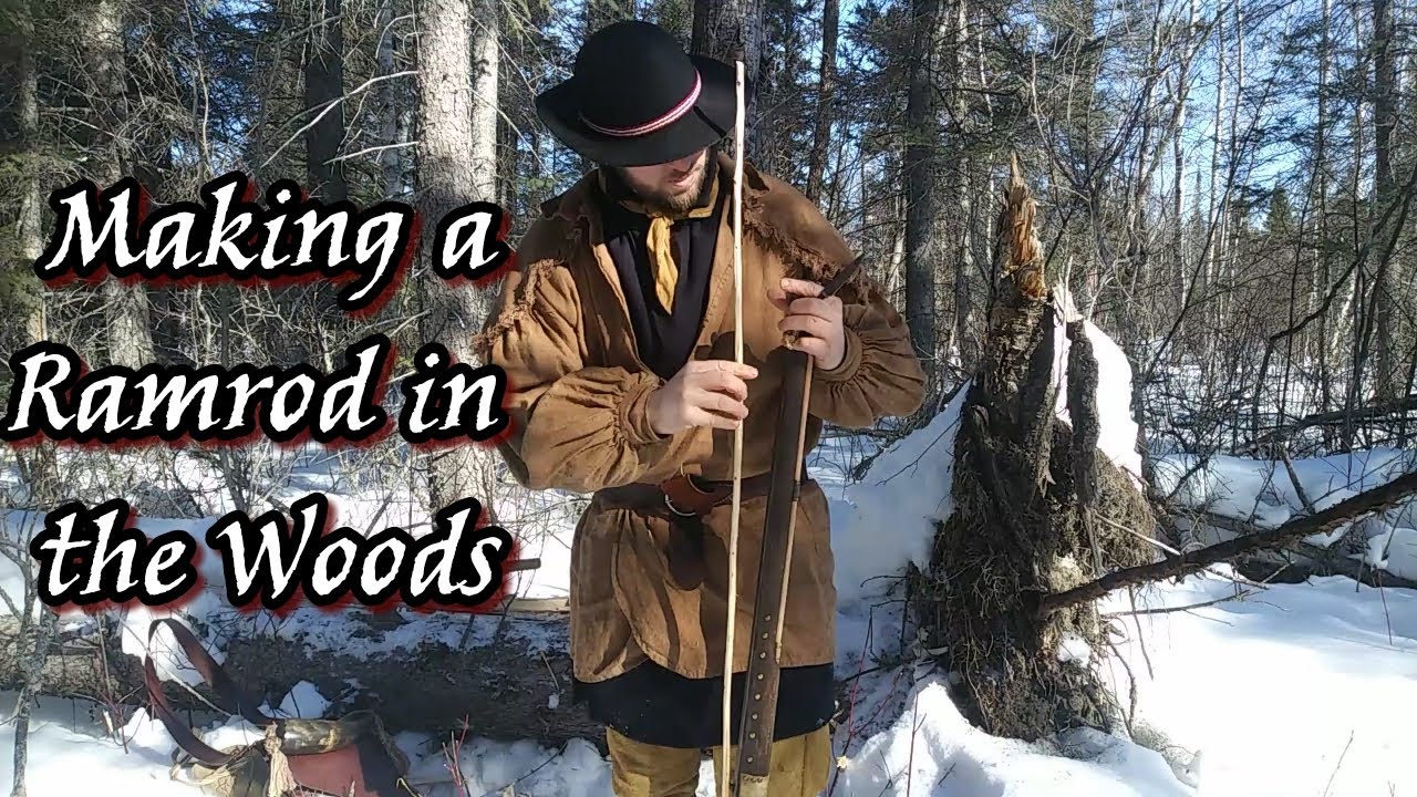 Making an Emergency Ramrod in the Woods. - YouTube