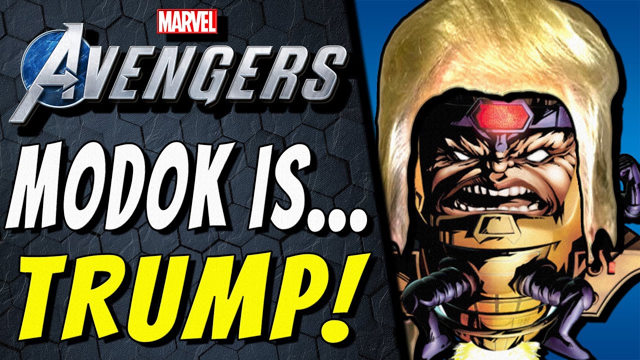 Marvel's Avengers MODOK IS DONALD TRUMP! Kamala's Research Reveals The ...