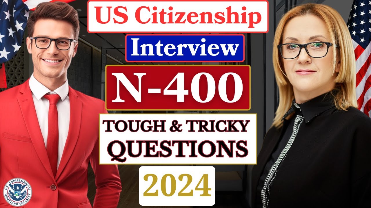Real Interview of US Citizenship 2024 & Oath Ceremony - N400 ...