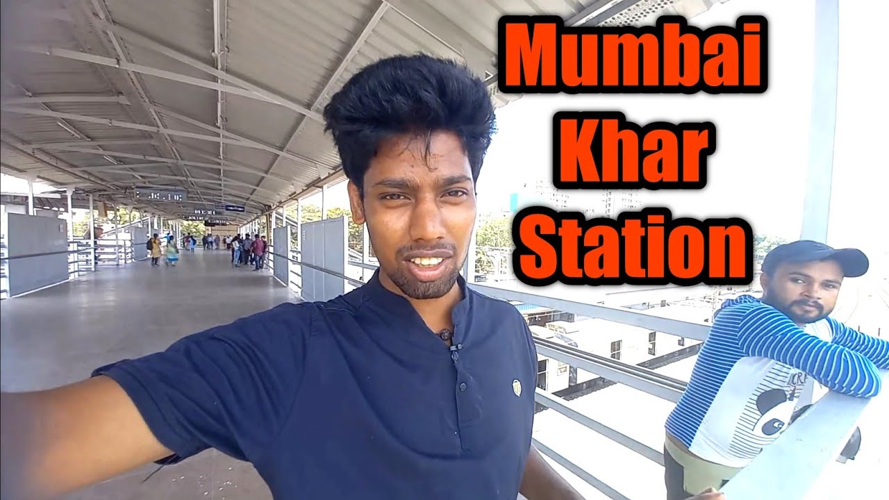 Mumbai local train Khar Road station Mumbai Max / RAVITVLOG /khar ...