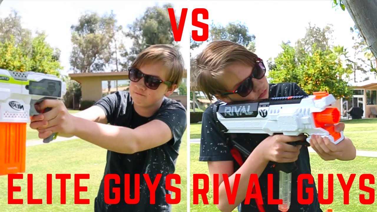 Elite Guys VS Rival Guys - YouTube