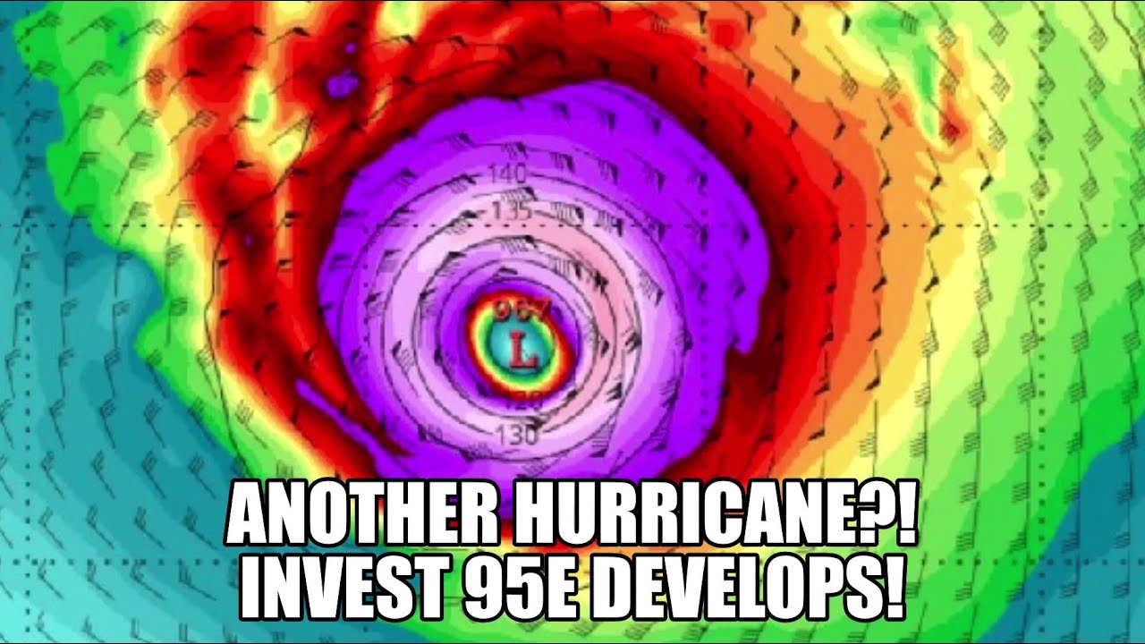 Another Hurricane?! Invest 95E Develops! - YouTube