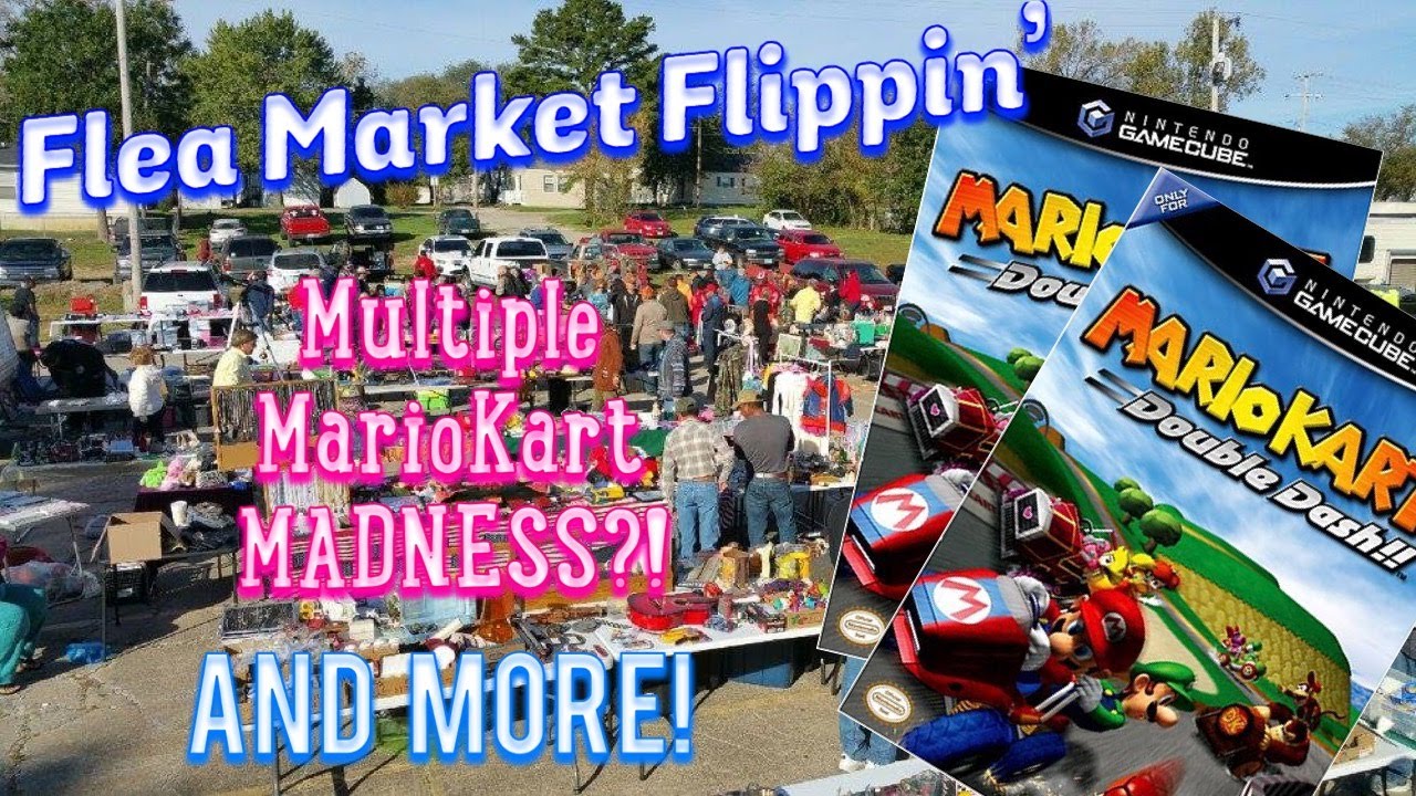 Flea Market Flipping, NINTENDO GAMES! BIG Profits - YouTube