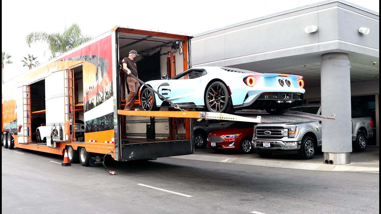 Taking delivery of an ULTRA RARE Ford GT - YouTube