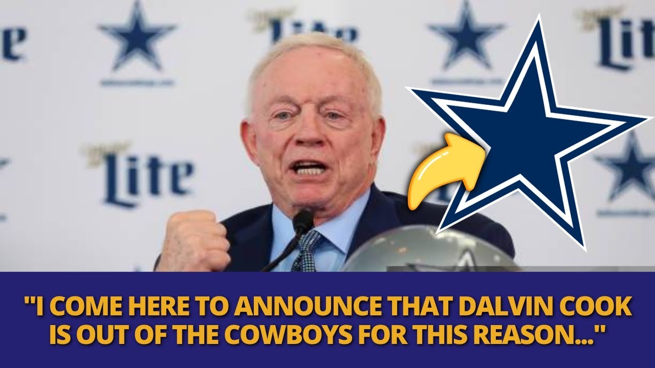 URGENT! DALVIN COOK IS OUT OF THE COWBOYS! LOOK WHAT HAPPENED! DALLAS ...