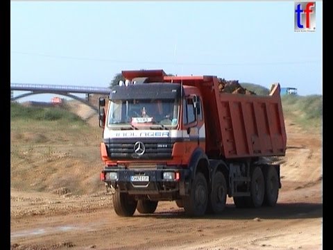 Mercedes-Benz SK 3544 Dump Trucks / 4a Muldenkipper, Fa. Rädlinger, A71, Germany, 2003