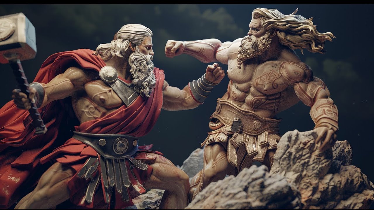 ZEUS vs THOR : Who Holds the Ultimate Power? ⚡🔨 - YouTube