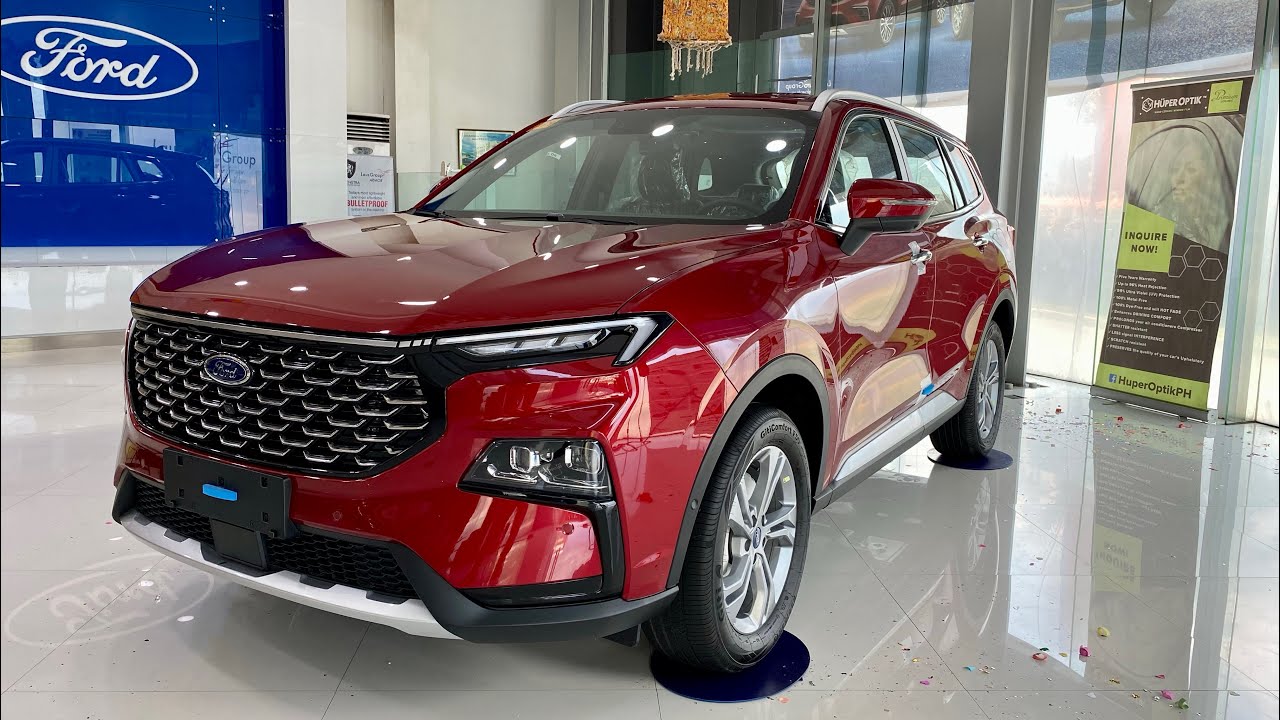 2024 Ford Next-Generation Territory Titanium | Ruby Red - YouTube