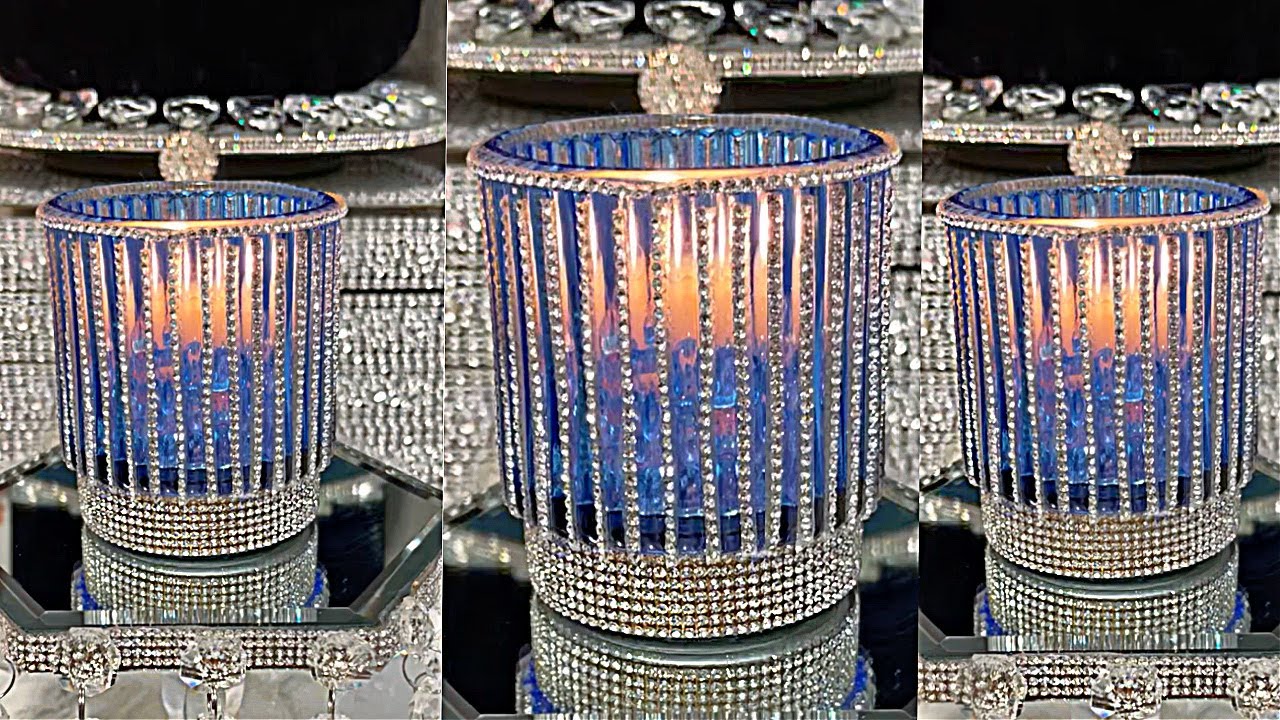 3 GLAM BLING HOME DECOR HOME DECORATING IDEAS DIY ROOM DECOR HOME ...