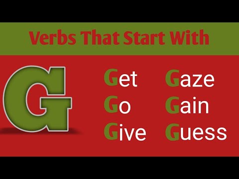 Forms of verb|| with letter G|| verbs kaise sikhen||#viral #trending # ...