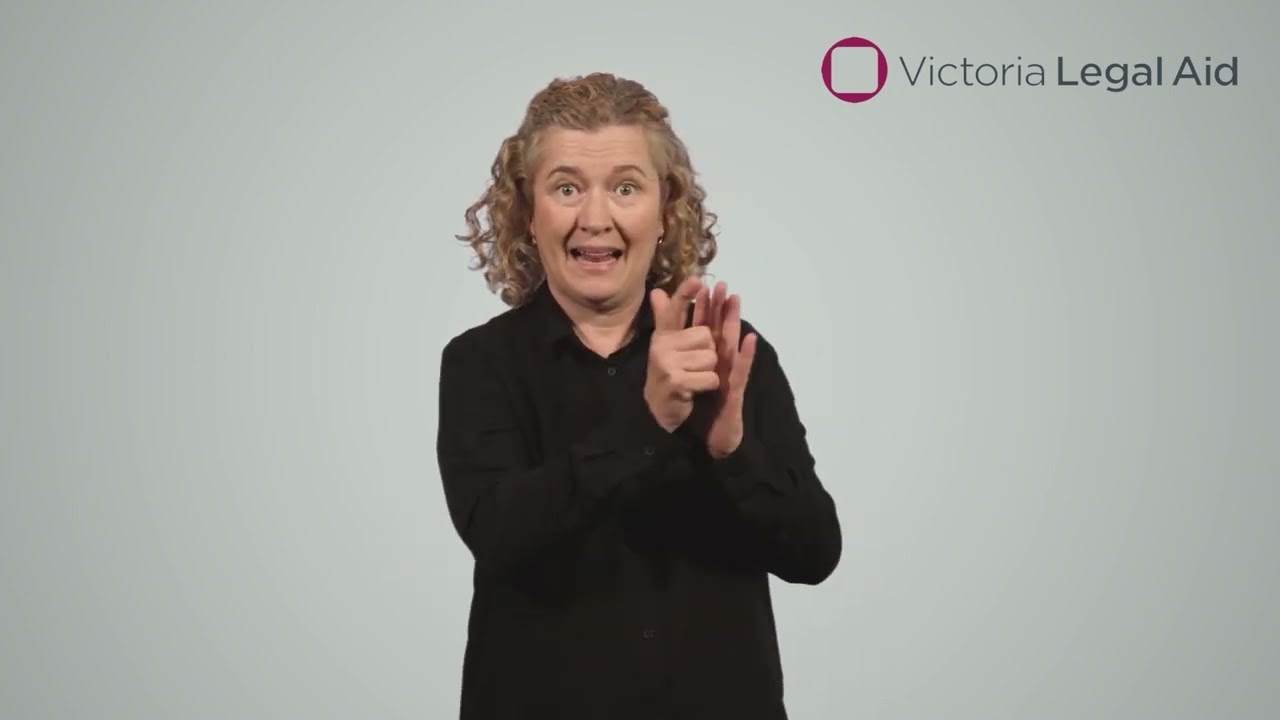Victoria Legal Aid – How we can help – Auslan - YouTube