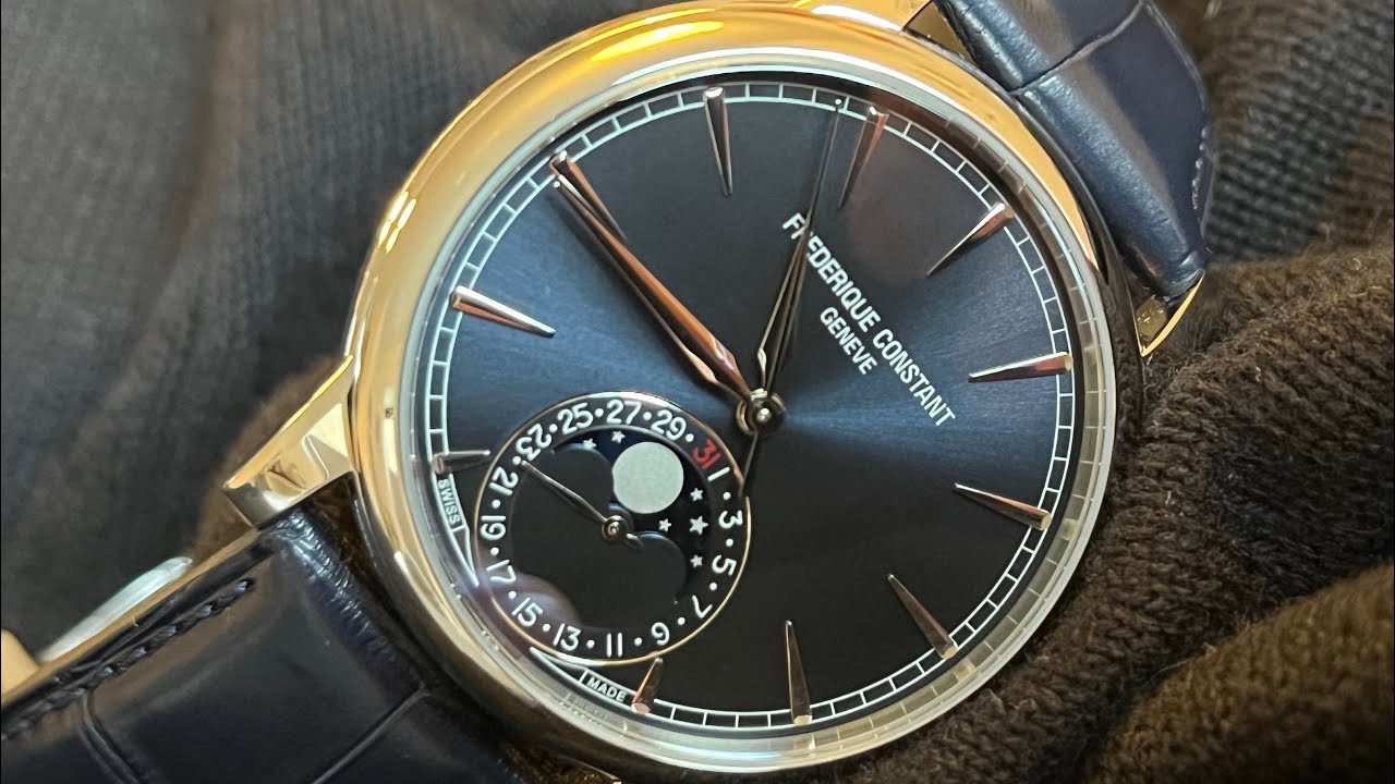 This Stunning Moonphase Luxury Watch Is A Timeless Classic - YouTube