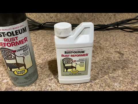 Rust-oleum Rust Reformer Comparison - YouTube