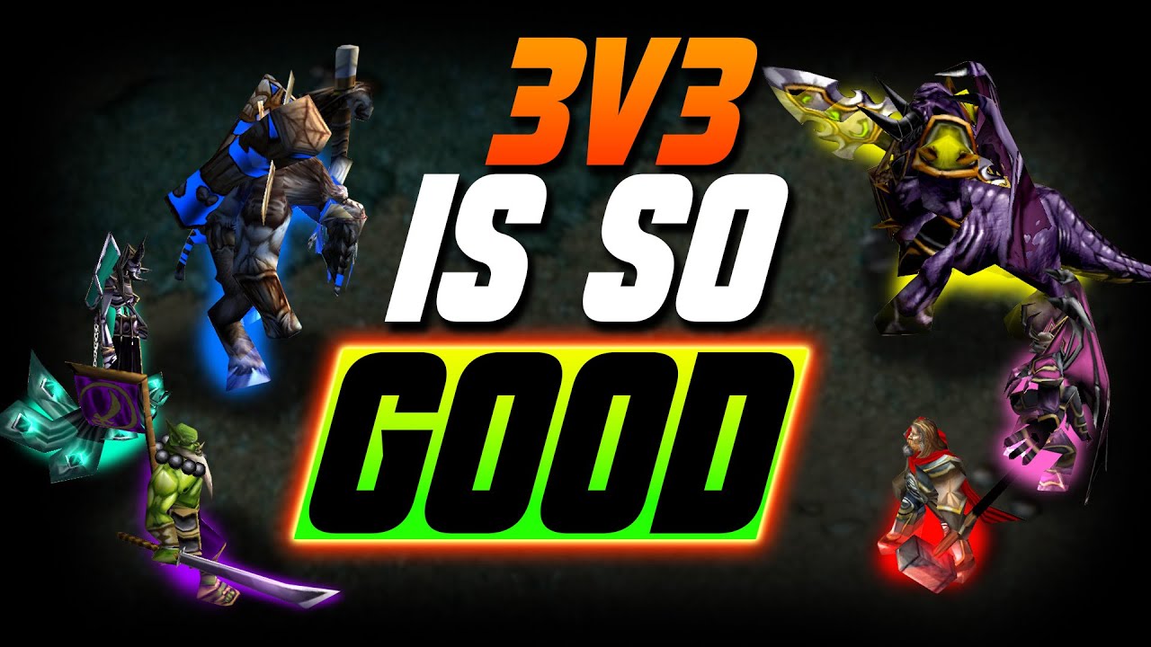 Oh my god - 3v3 is back! I love this mode in WC3 - Grubby - YouTube