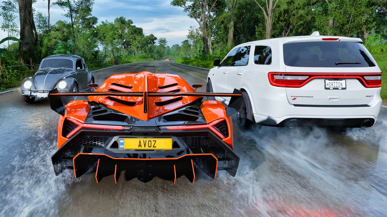 Extreme Realistic Car Driving Lamborghini | Offroad Car | 3D Realistic ...